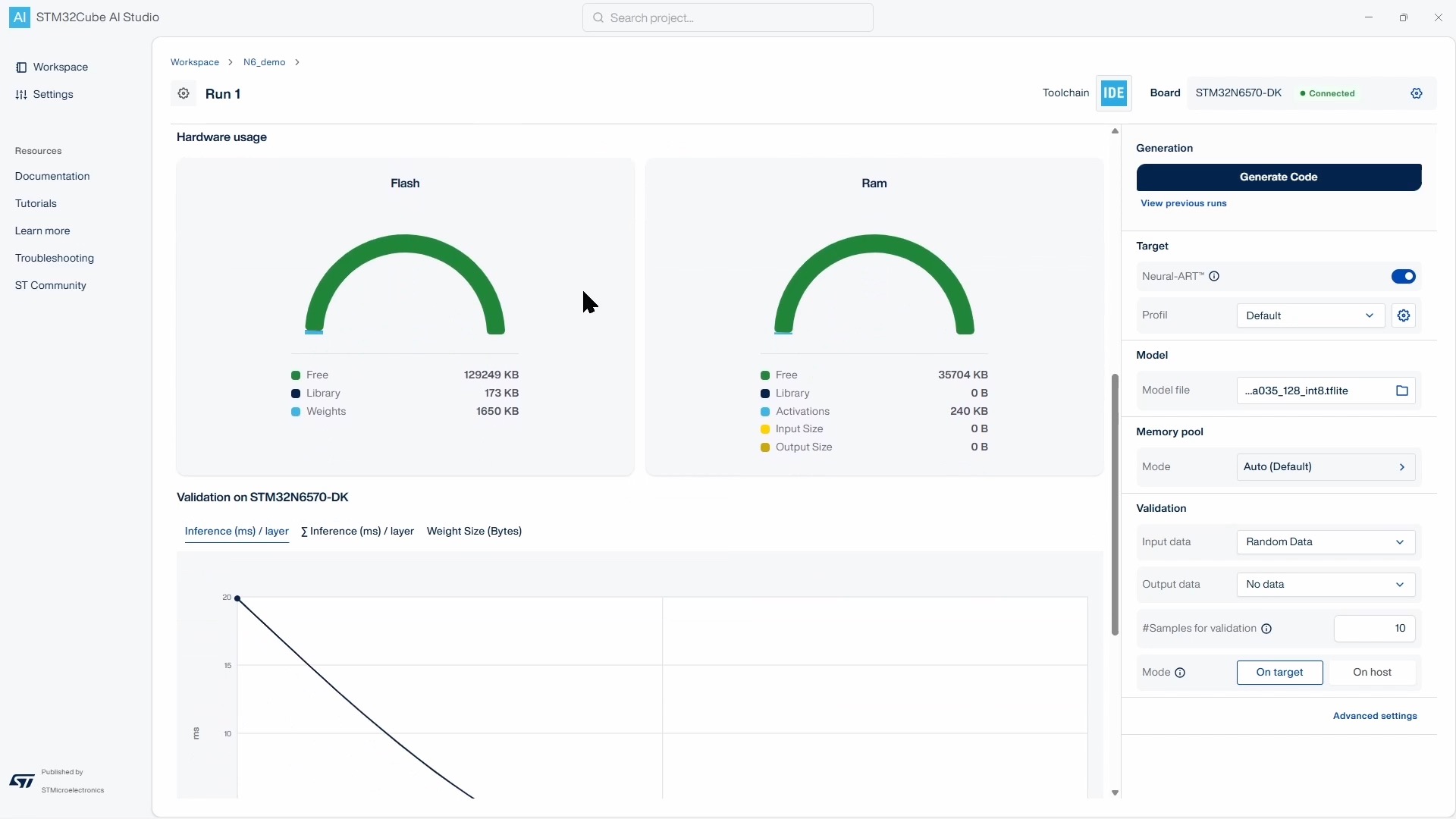 STM32Cube AI Studio: new UI, more intuitive UX, additional power user ...